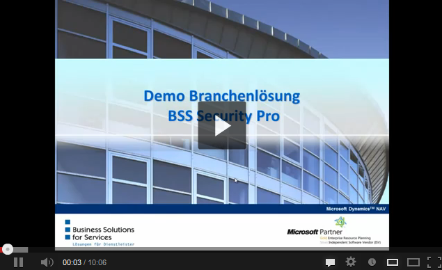 Software für Sicherheitsdienstleister - BSS.security | BGL Software GmbH